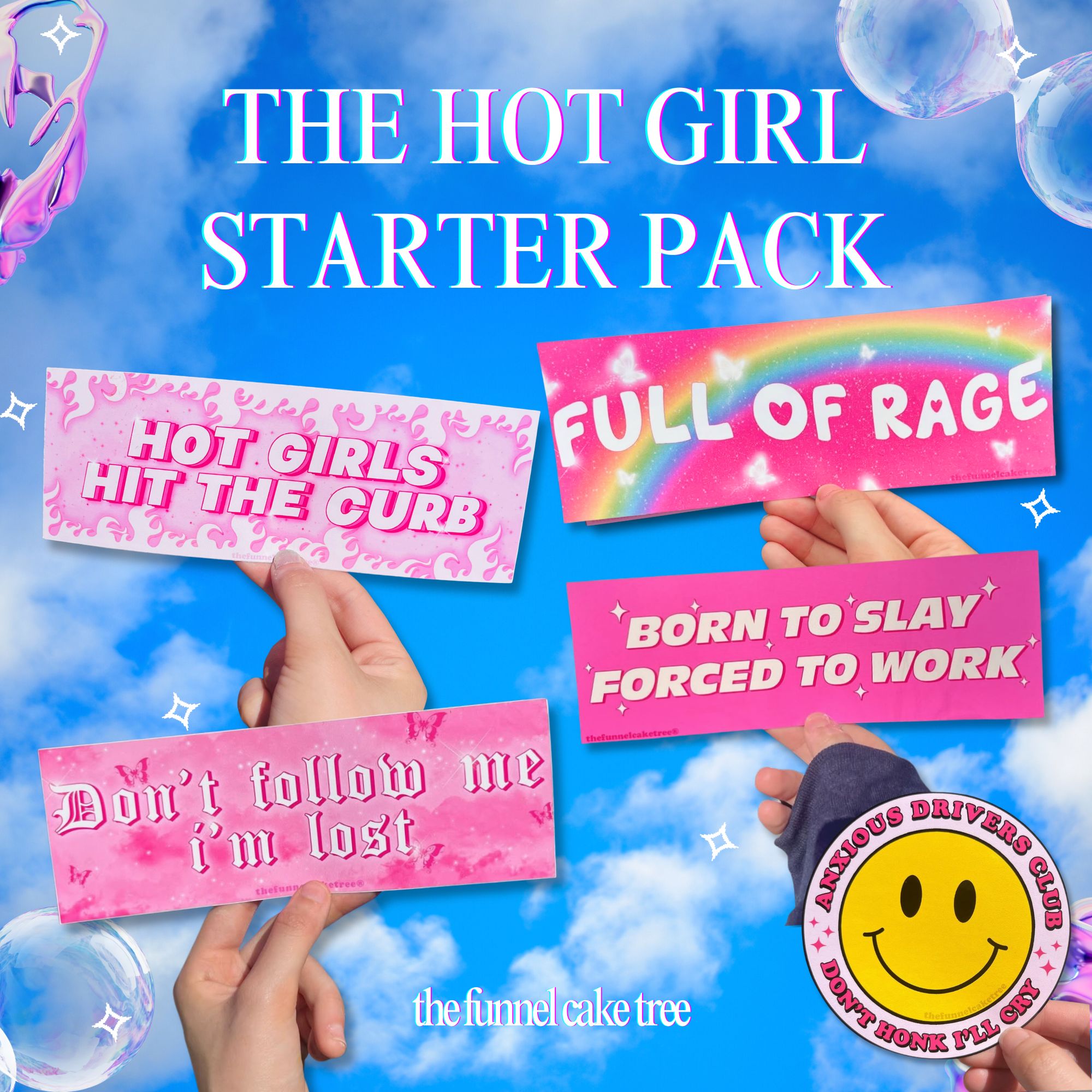 Hot Girls Starter Pack – The Funnel Cake Tree
