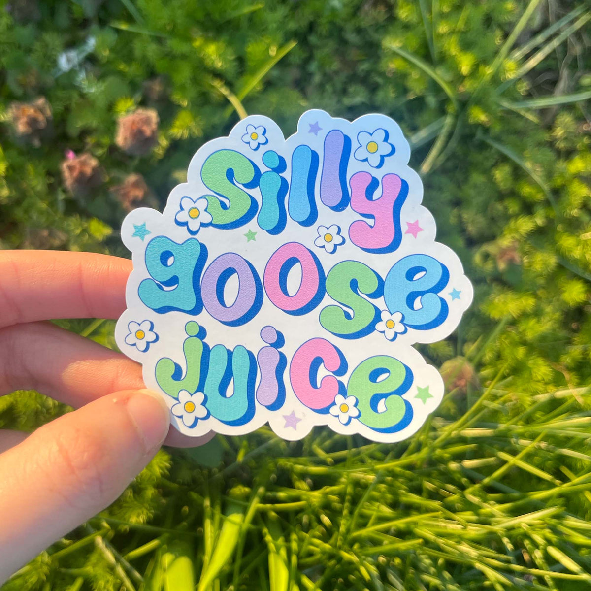 Silly Goose Juice Vinyl Sticker – The Funnel Cake Tree