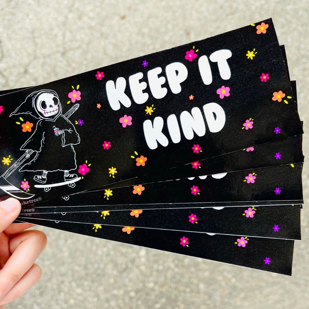 Keep It Kind Bumper Sticker – The Funnel Cake Tree